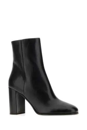 Prada Leather Ankle Boots