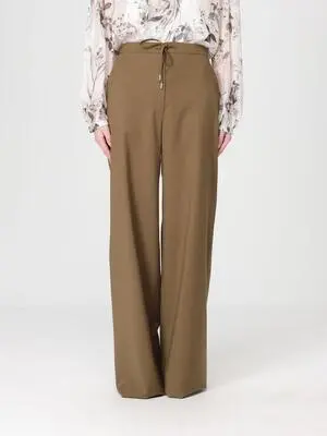 Max Mara Pants Kaki - Brown