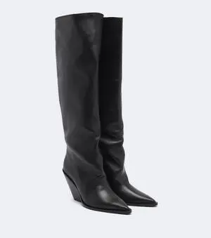 SOULIERS MARTINEZ Nevada Leather Knee-high Boots