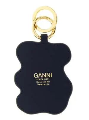 GANNI Bear Keyring - Multicolor