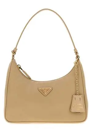 Prada Beige Re-nylon Re-edition 2005 Shoulder Bag - Brown