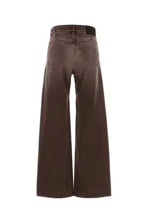 Our Legacy Denim Wide-leg Jeans - Brown