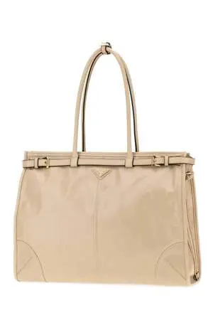 Prada Leather Shoulder Bag - Brown