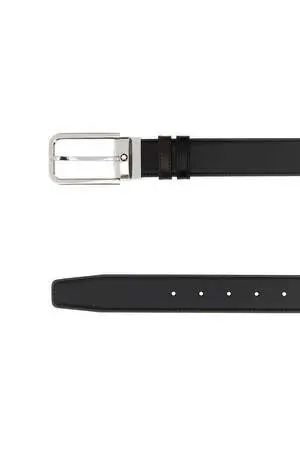 Montblanc Leather Reversible Belt