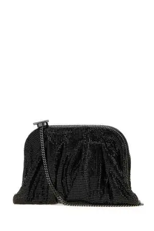 Benedetta Bruzziches Embellished Fabric Small Venus Clutch
