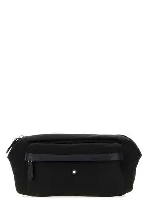 Montblanc Canvas Belt Bag - Black
