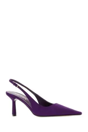 Prada Suede Pumps - Purple