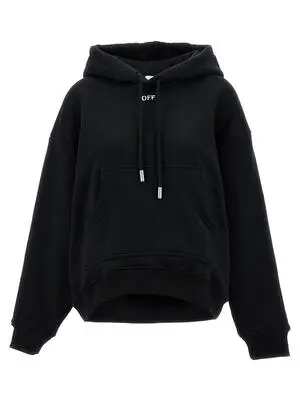 Off-White Off Stamp' Hoodie - Black