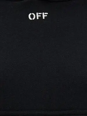Off-White Off Stamp Hooded Sweatshirt - Black