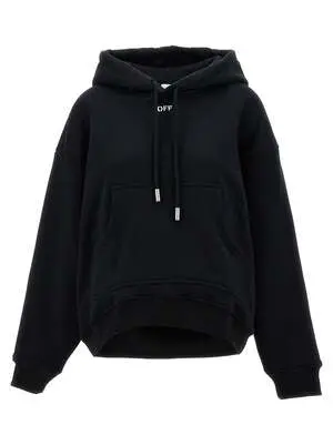 Off-White Off Stamp Hooded Sweatshirt - Black