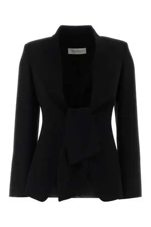 Max Mara Crepe Polo Blazer