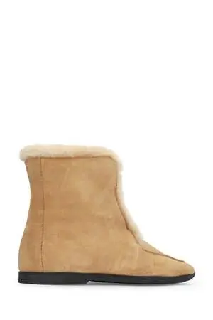 TOTEME Shearling-edge Winter Boots - Multicolor