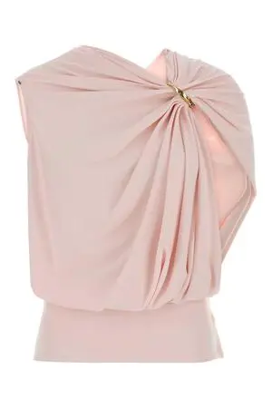 Sportmax Stretch Viscose Lacuna Top - Pink