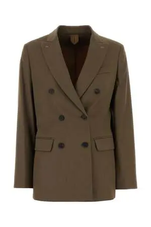 Max Mara Sage Wool Unione Blazer