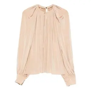 FERRAGAMO Neutrals Tops Blouses - Cream