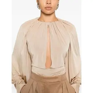 FERRAGAMO Neutrals Tops Blouses