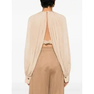FERRAGAMO Neutrals Tops Blouses