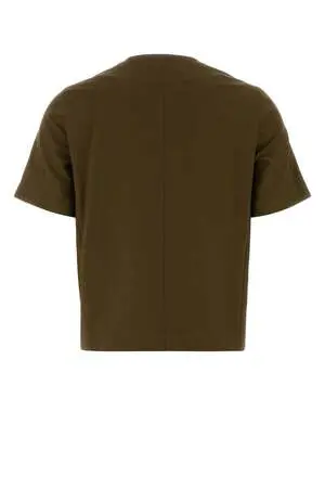 Max Mara Stretch Cotton Zanzara Blouse - Green