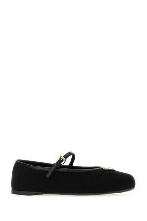 Prada Canvas Ballerinas