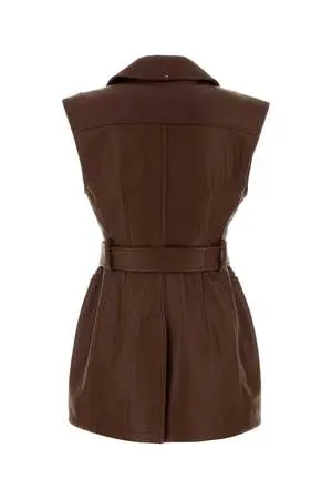 Sportmax Favella Vest - Brown