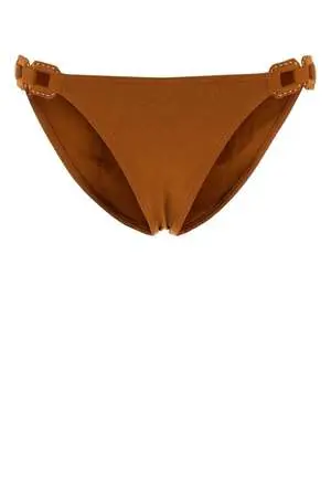 ERES Caramel Stretch Nylon Abordage Bikini Bottom - Brown