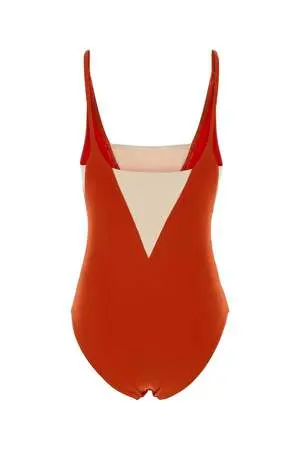 ERES Coral Stretch Nylon Entrevue Swimsuit - Red