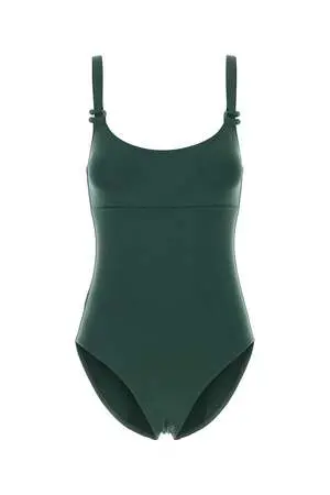 ERES Dark Stretch Nylon Inspiring Swimsuit - Green