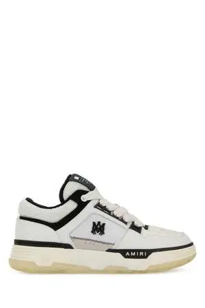 Amiri Two-tone Mesh And Leather Ma-1 Sneakers - Multicolor