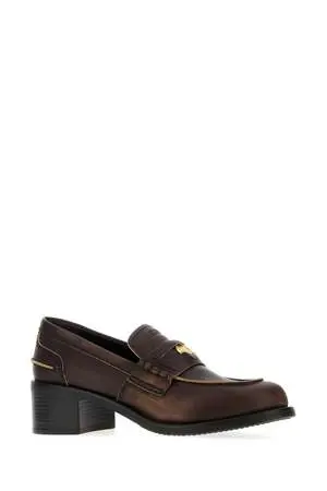 Miu Miu Leather Loafers