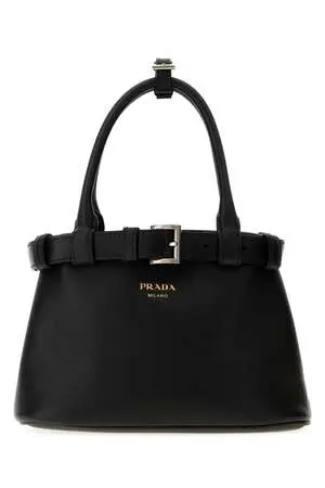 Prada Leather Handbag - Black