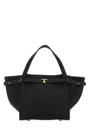 TOD'S Leather Small Handbag - Black