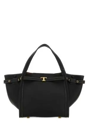 TOD'S Leather Small Handbag - Black