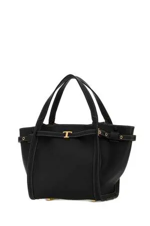 TOD'S Leather Small Handbag - Black