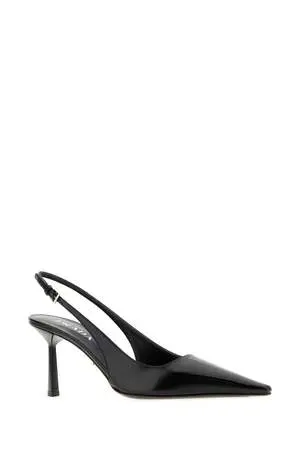 Prada Leather Pumps - Black