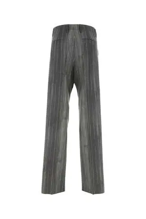 Versace Printed Wool Pant - Multicolor