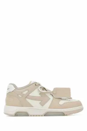 Off-white Mid Calf Shoes For Women