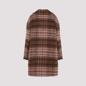 Moschino Check Coat