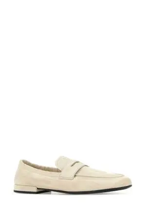 Prada Leather Loafers - White