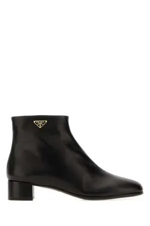 PRADA Prada Nappa Leather Ankle Boots