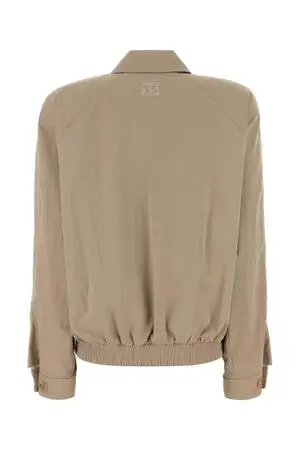 Magda Butrym Cotton Blend Bomber Jacket