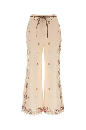 Zimmermann Printed Linen Patience Pant