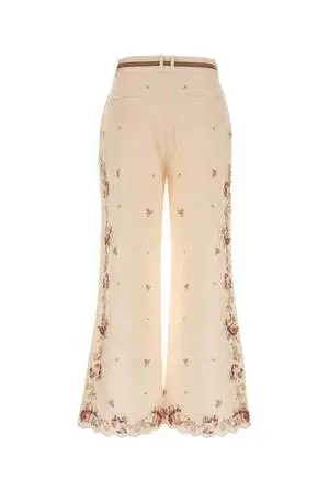 Zimmermann Printed Linen Patience Pant