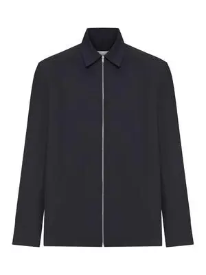 JIL SANDER Cotton Poplin Shirt - Black