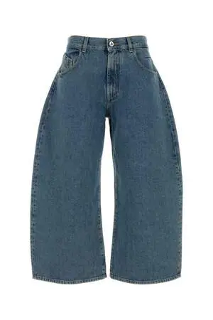 Attico Denim Wide-leg Jeans - Blue