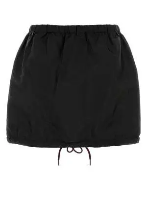 Prada Re-nylon Mini Skirt - Black