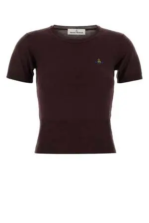 VIVIENNE WESTWOOD Aubergine Wool Bea Sweater - Purple