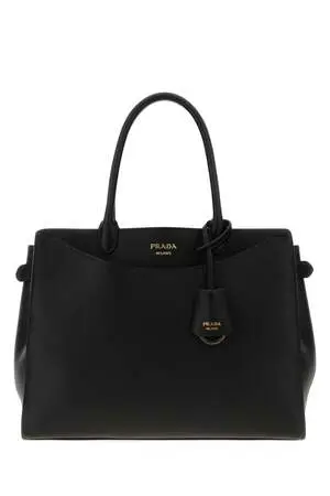 Prada Leather Handbag - Black