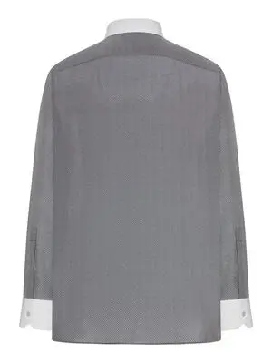 TOM FORD Silk Shirt With Graphic Print - Multicolor