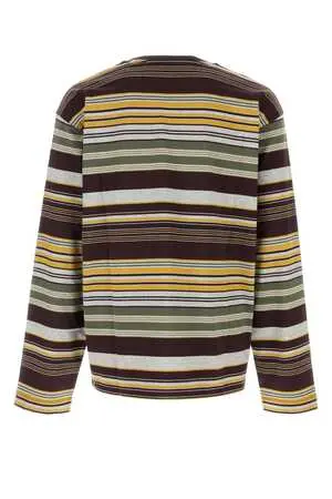 Dries Van Noten Embroidered Cotton Oversize Hember T-shirt