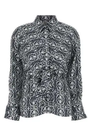 Max Mara Printed Silk Shirt - Multicolor